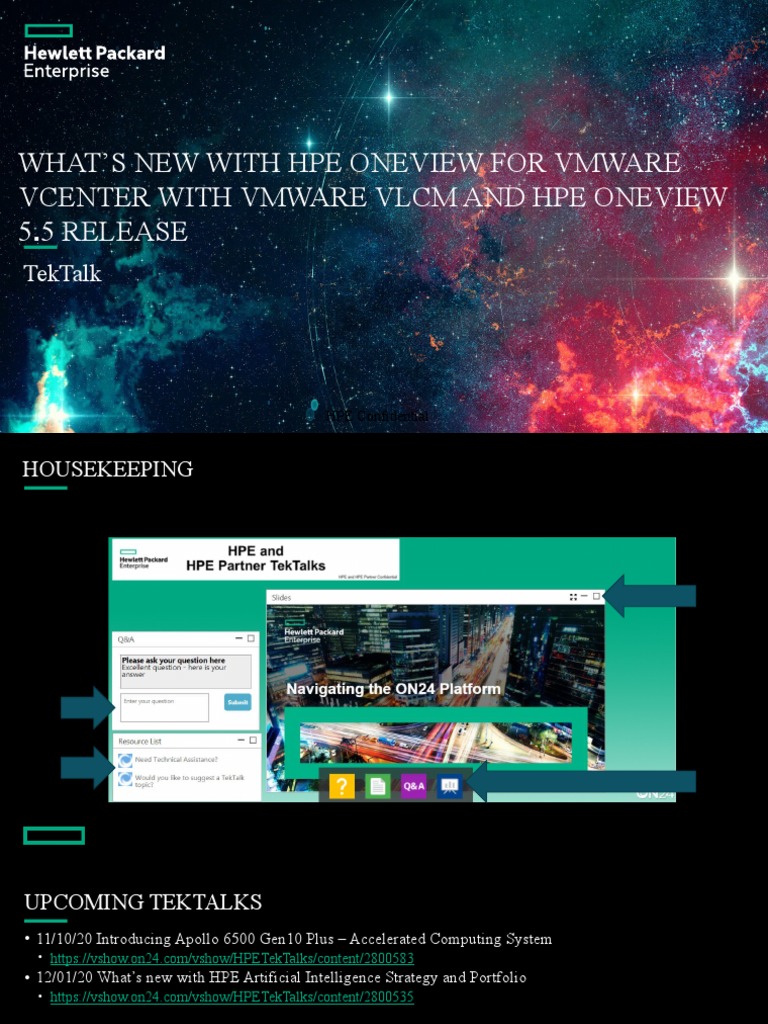 HPE OneView for VMware vCenter 5.5 Update | PDF | Device Driver | Computer Hardware