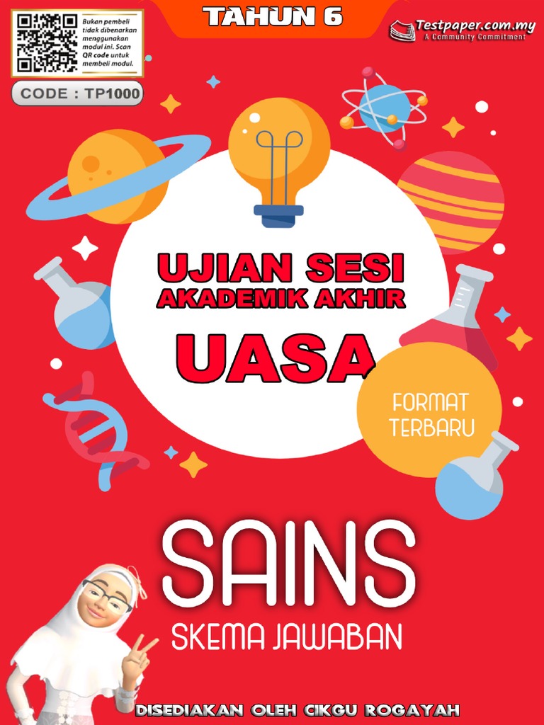 1 Set Kertas Ujian Sesi Akademik Akhir Uasa Sains Tahun 6 02 PDF | PDF