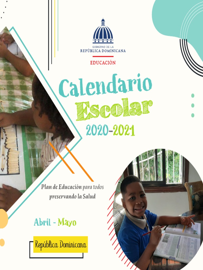 Calendario Escolar 2020-2021 RD | PDF | Enseñando | Educación Secundaria