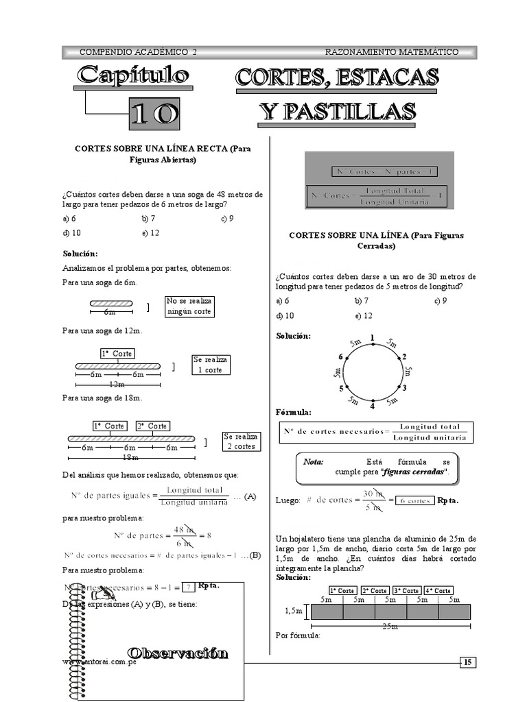 Capitulo 10 Estacas | PDF | Longitud | Cantidad