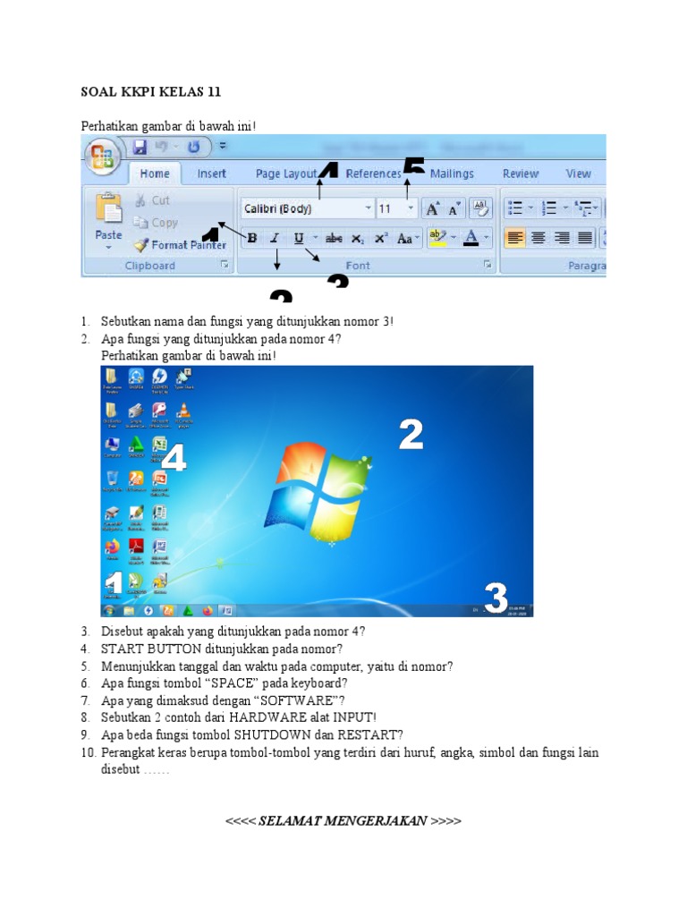 Soal Kkpi Kelas 11 | PDF