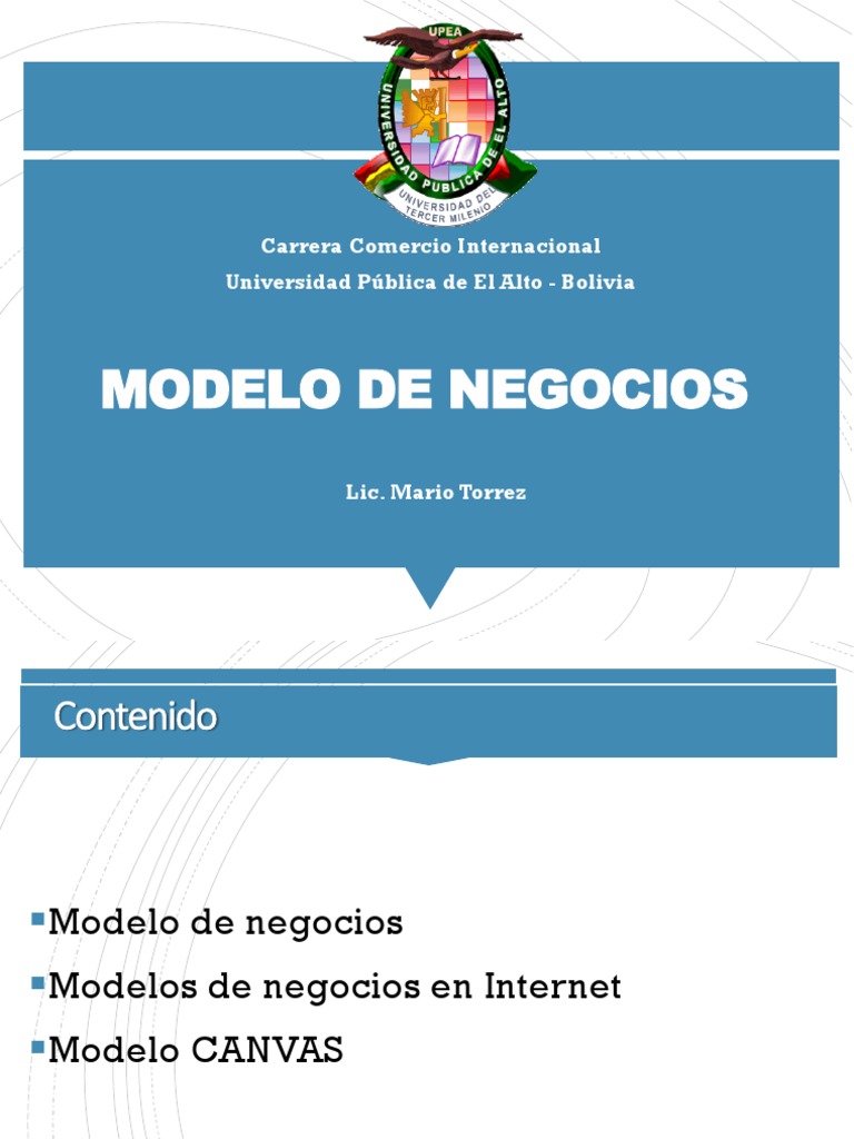 07 Modelo de Negocio PDF | PDF | Modelo de negocio | Cliente