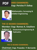 Civil Engineering Board Exam Subjects 2025 | PDF | Science & Mathematics