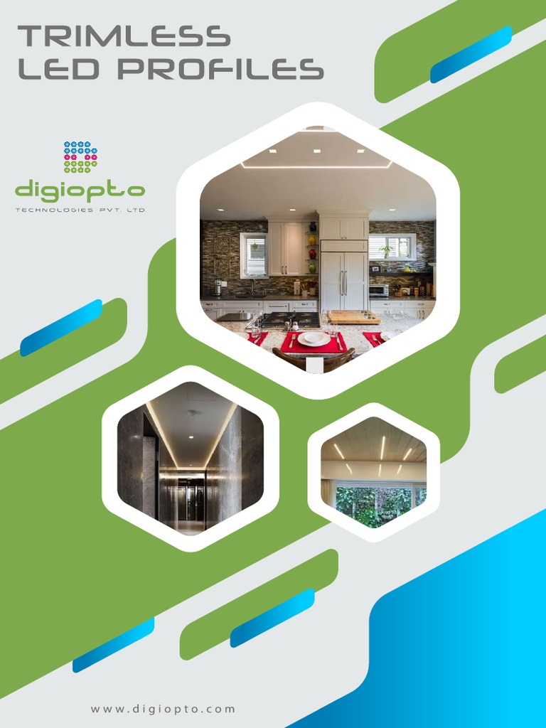 Digiopto Trimless Profiles Catalog V 1.0 | PDF