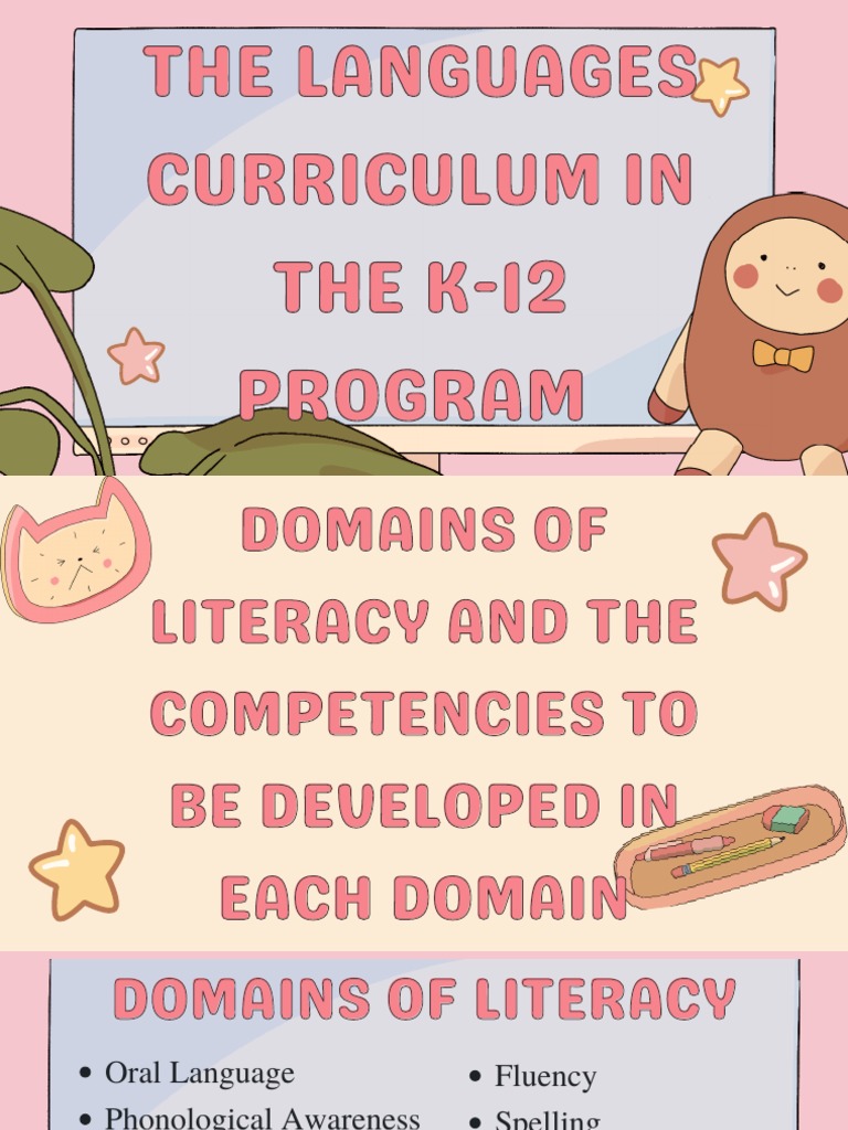 The Languages Curriculum in The k-12 Program | PDF | Phonics | Reading ...