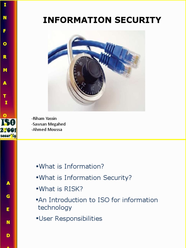 Information Security Pdf Threat Computer Information Security