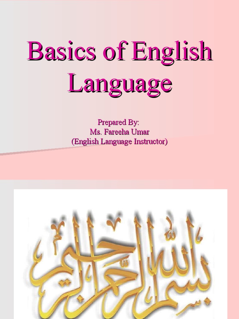 Basics of English | PDF | Consonant | Phonetics