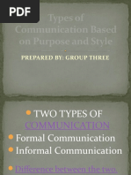 Communication Styles &matrix | PDF | Communication | Psychology