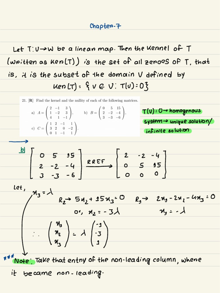 MATH1231 Tutorial | PDF | Linear Map | Mathematical Analysis