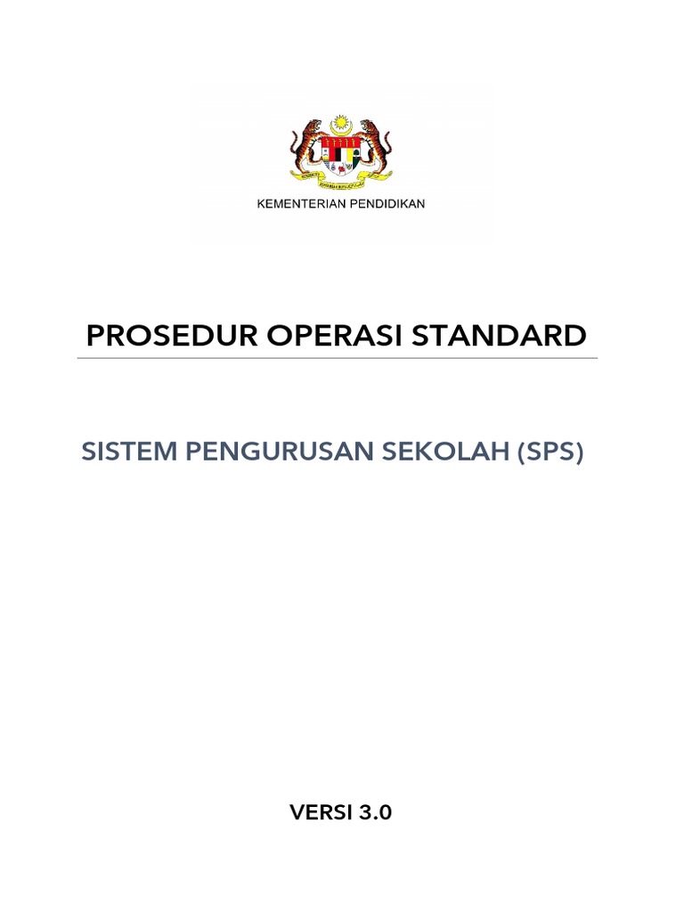 Sop SPS V3 | PDF