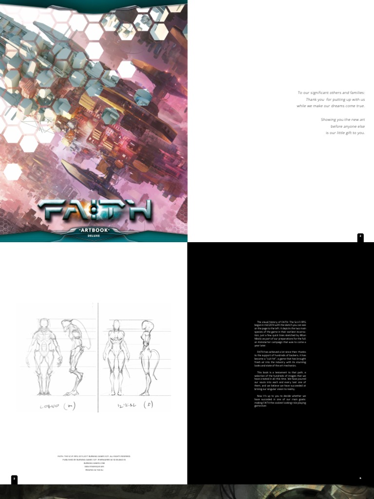 FAITH Art Book | PDF | Design