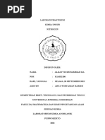 Laporan Praktikum Kimia Dasar Kesetimbangan | PDF