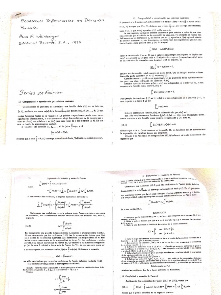 Unidad 12 Series de Fourier - Comp AM | PDF | Integral | Series de Fourier