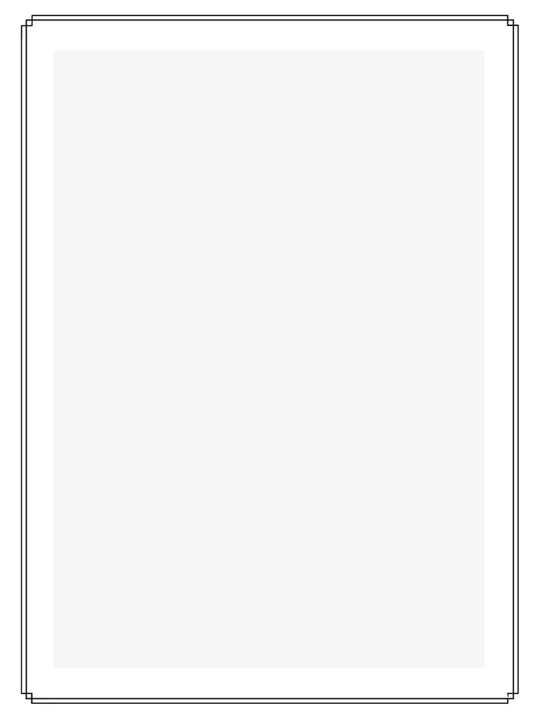 White and Black Minimalist Simple Page Border PDF | PDF