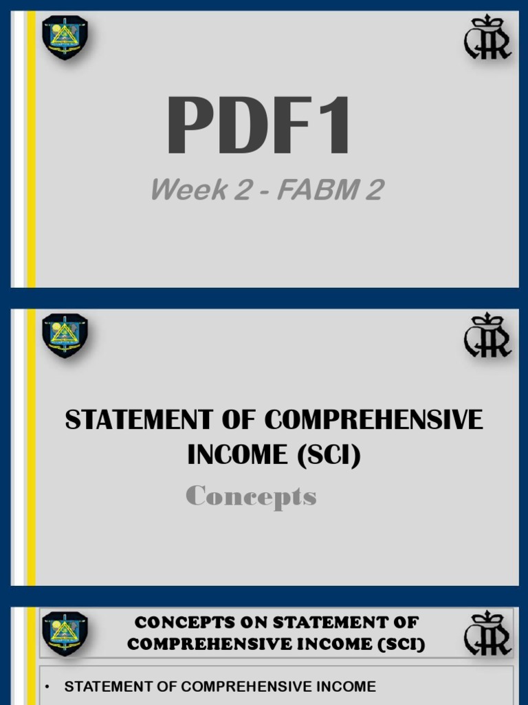 PDF 1 FABM 2 SCI Week 2 PDF | PDF | Cost Of Goods Sold | Revenue