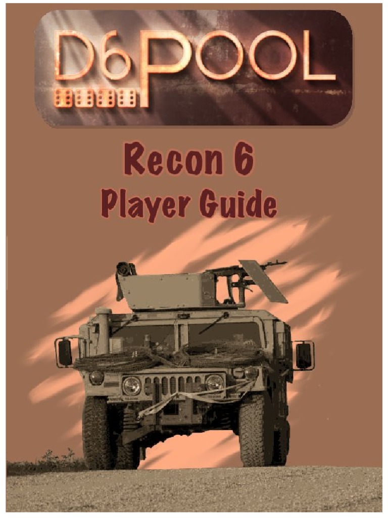 Recon 6 Player 11 | PDF | Reconnaissance