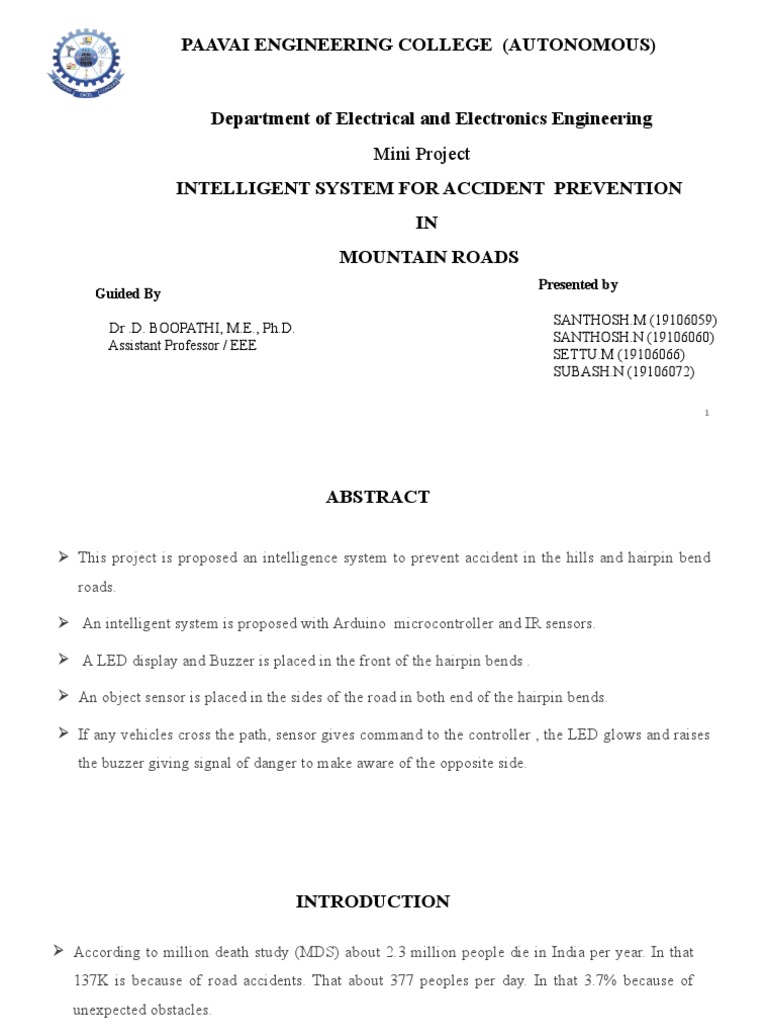 ABSTRACT For Project | PDF | Microcontroller | Arduino