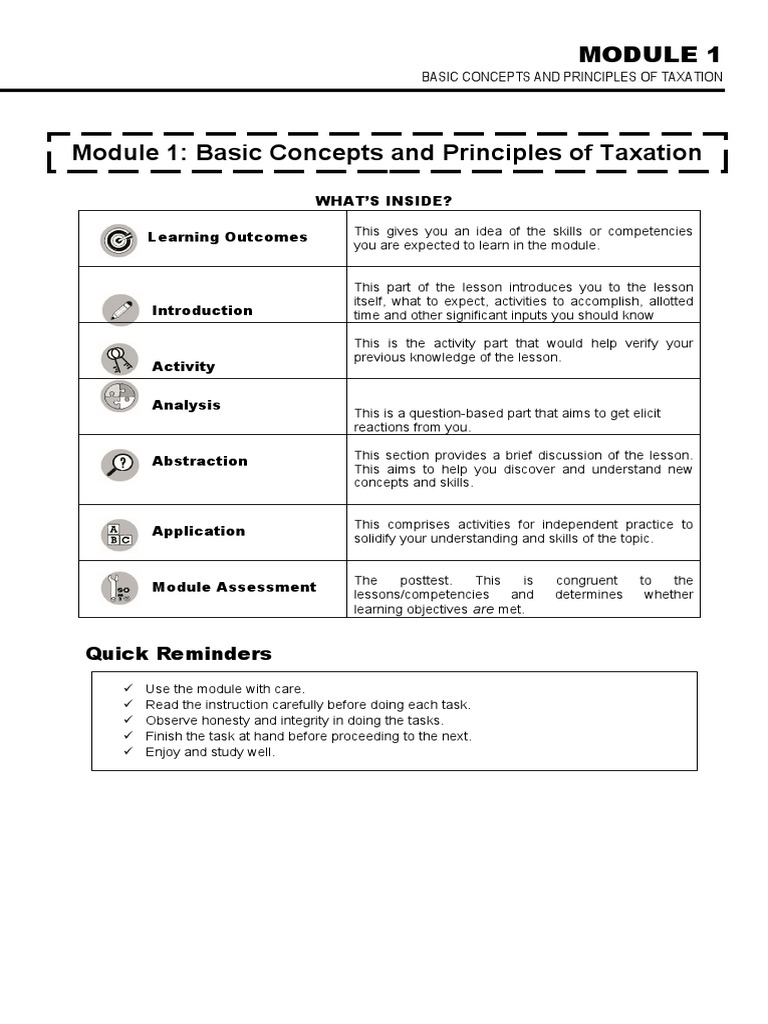 Lesson 1 Nature of Taxation Power | PDF | Taxes | Property