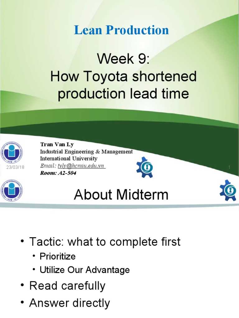 Toyota's Lean Production Techniques | PDF | Lean Manufacturing ...