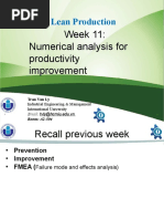 Production Efficiency Worksheet Template | PDF