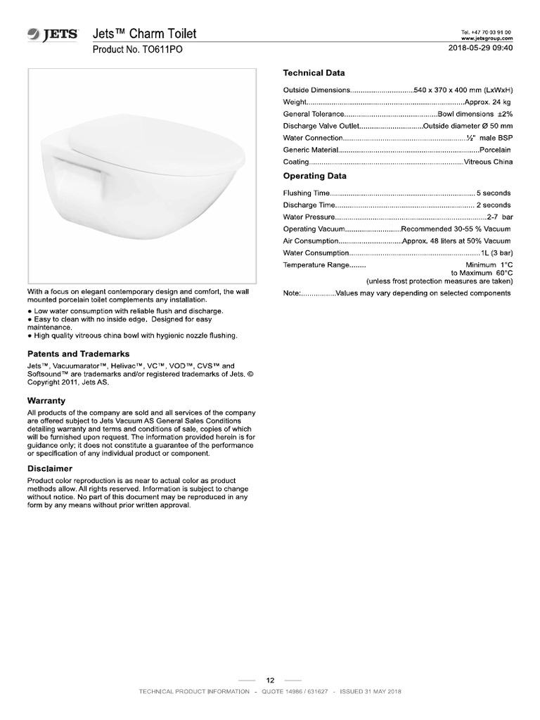 Toilet Accomodation | PDF