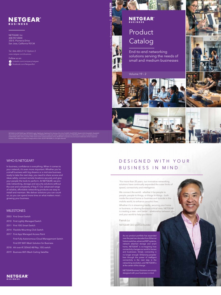NETGEAR Catalog V5-25 | PDF | Computer Network | Network Switch