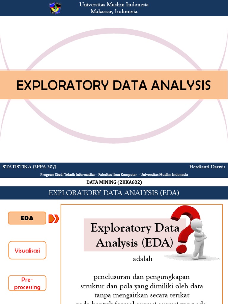 Eksplorasi Data (EDA) | PDF | Komputer