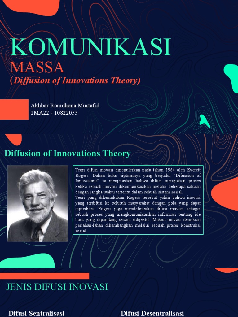 Diffusion of Innovations Theory | PDF