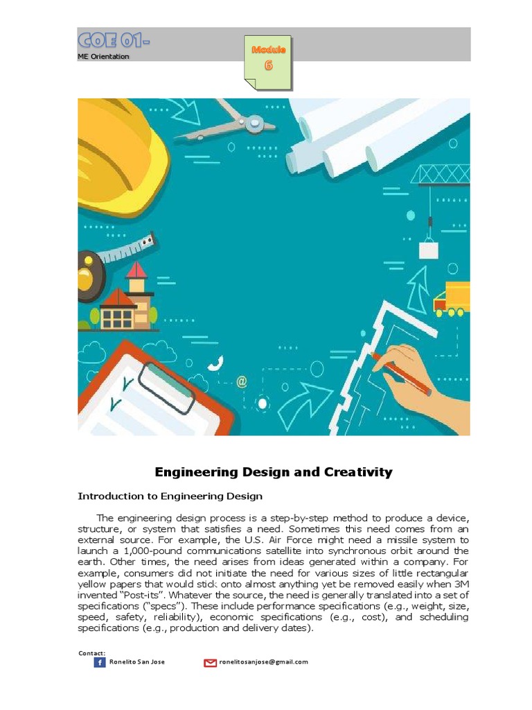 Module 6 | PDF | Engineering Design Process | Computer Aided Design