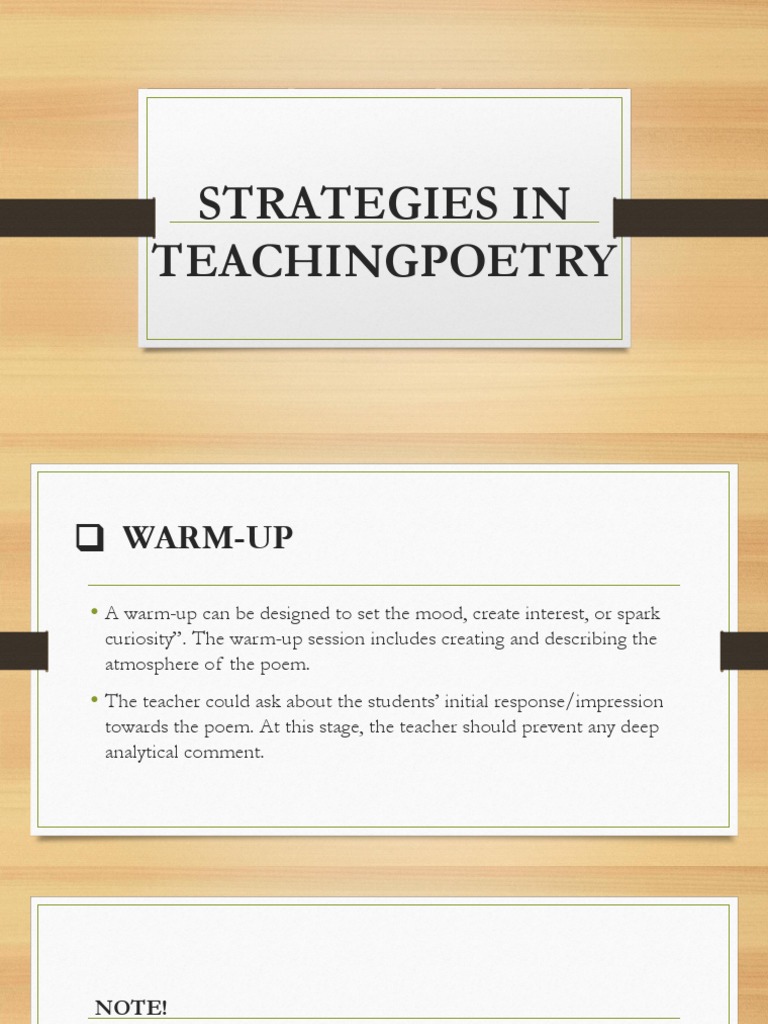 Strategies for Engaging Students in the Analysis and Appreciation of ...