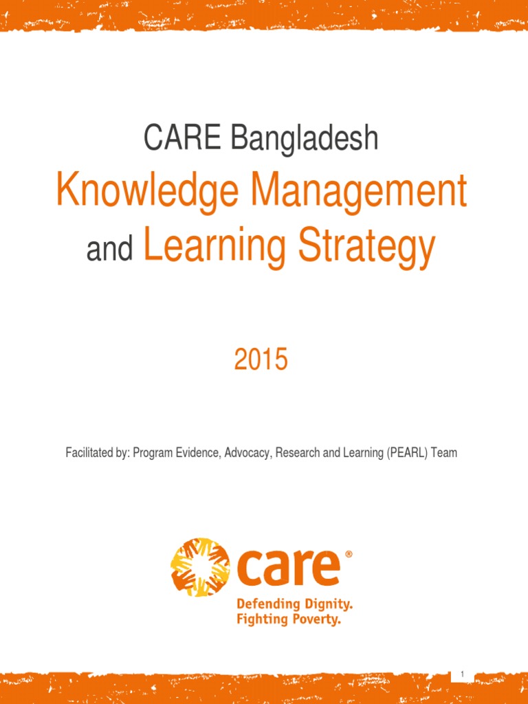 CARE Bangladesh Knowledge Management and Learning Strategy | PDF | Climate Resilience ...