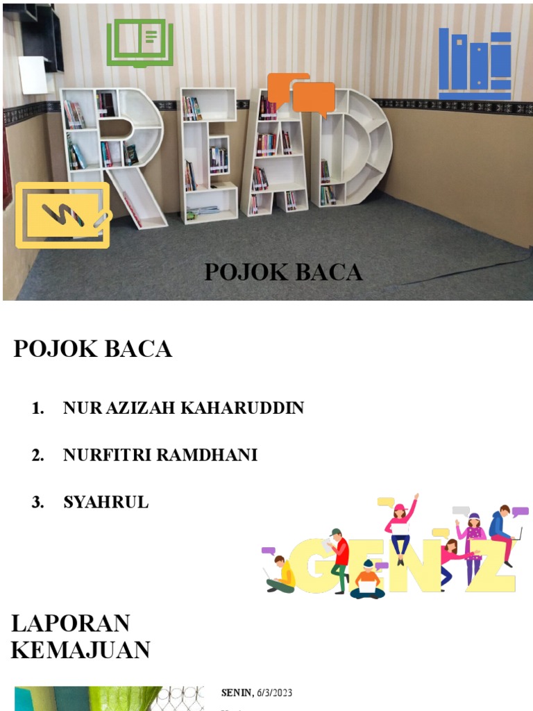 Pojok Baca - Laporan Mingguan | PDF