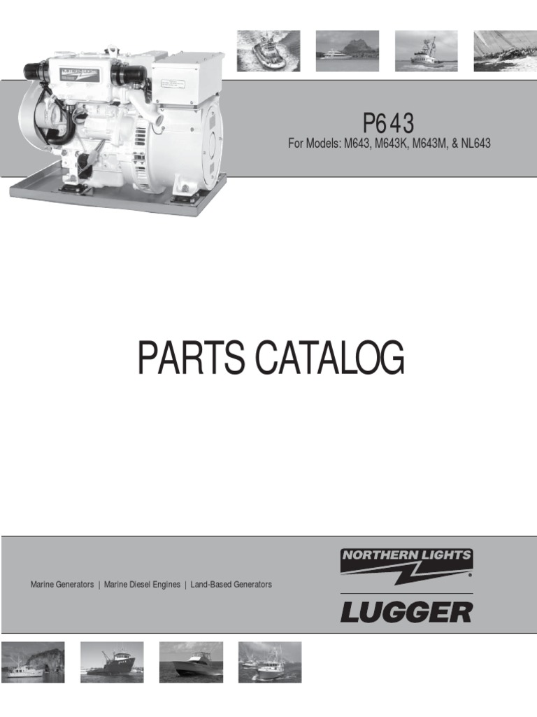 P643 Catalog | PDF | Screw | Diesel Engine