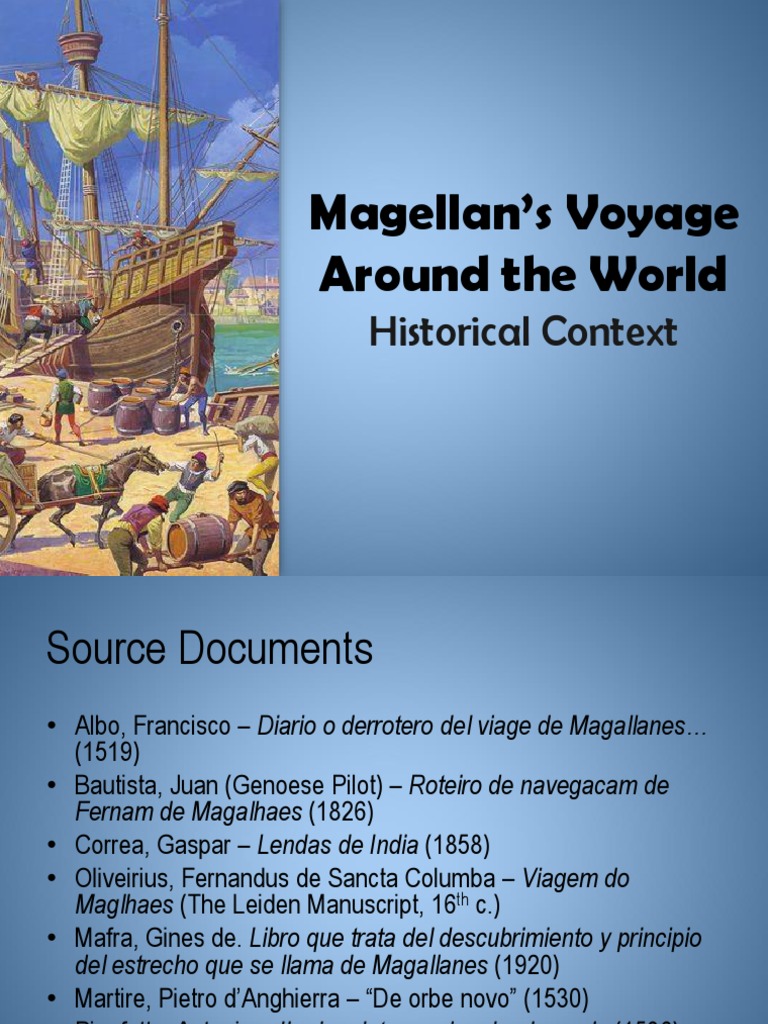 Magellan's Historic Voyage Overview | PDF | Age Of Discovery | Spanish ...