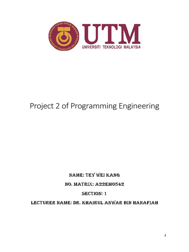 Project 2 of Programming Engineering | PDF | Computer Aided Design | Databases