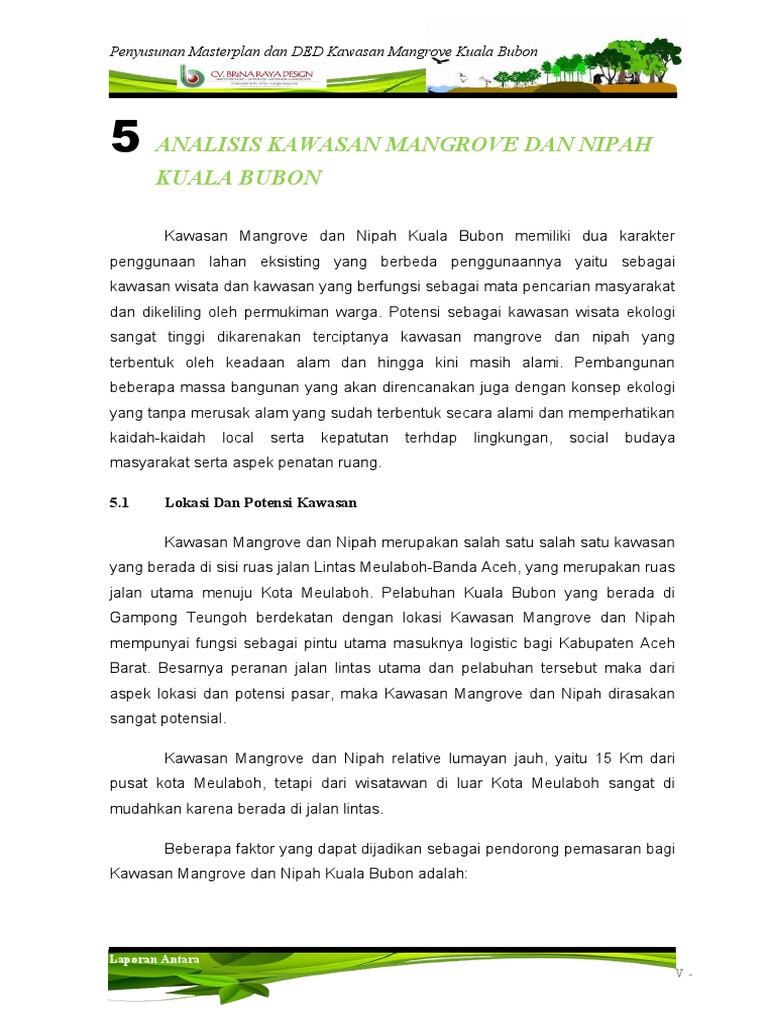 Bab V Analisa Masterplan | PDF