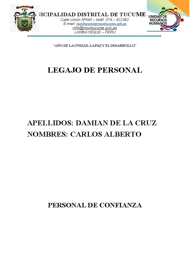 Para Legajo | PDF