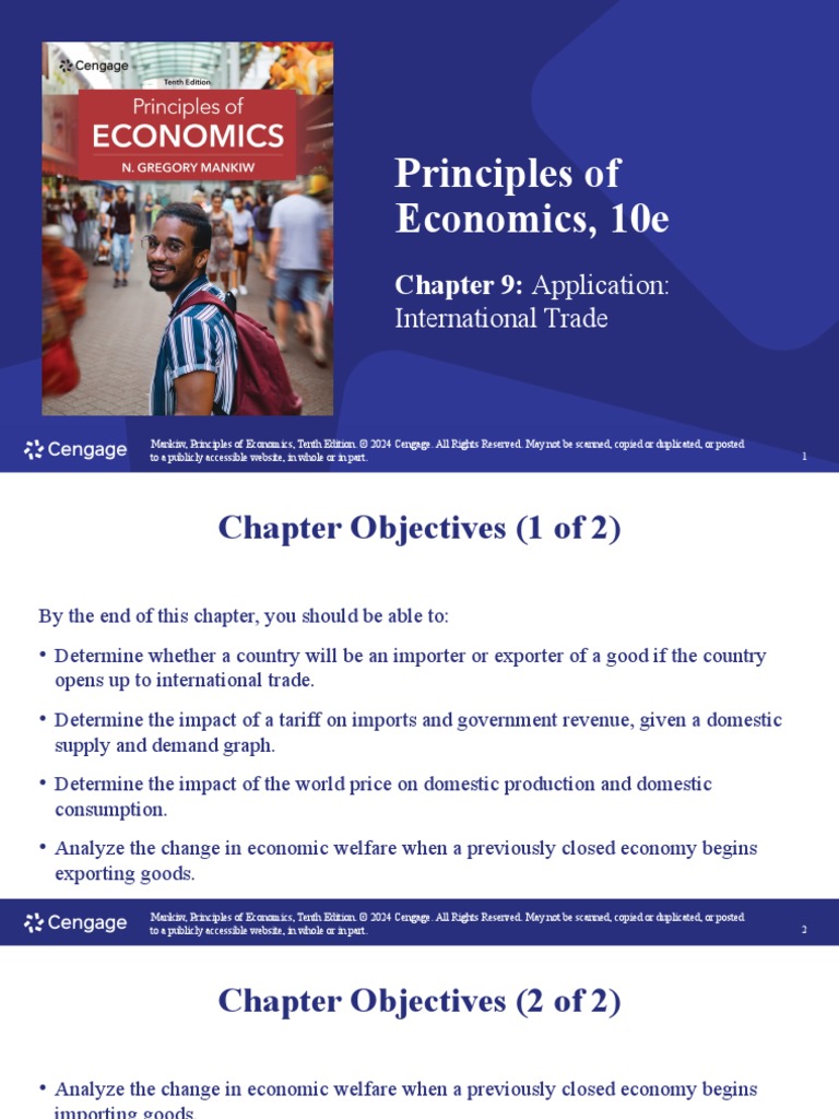 Mankiw Principlesofeconomics 10e Ppt Ch09 Pdf Economic Surplus