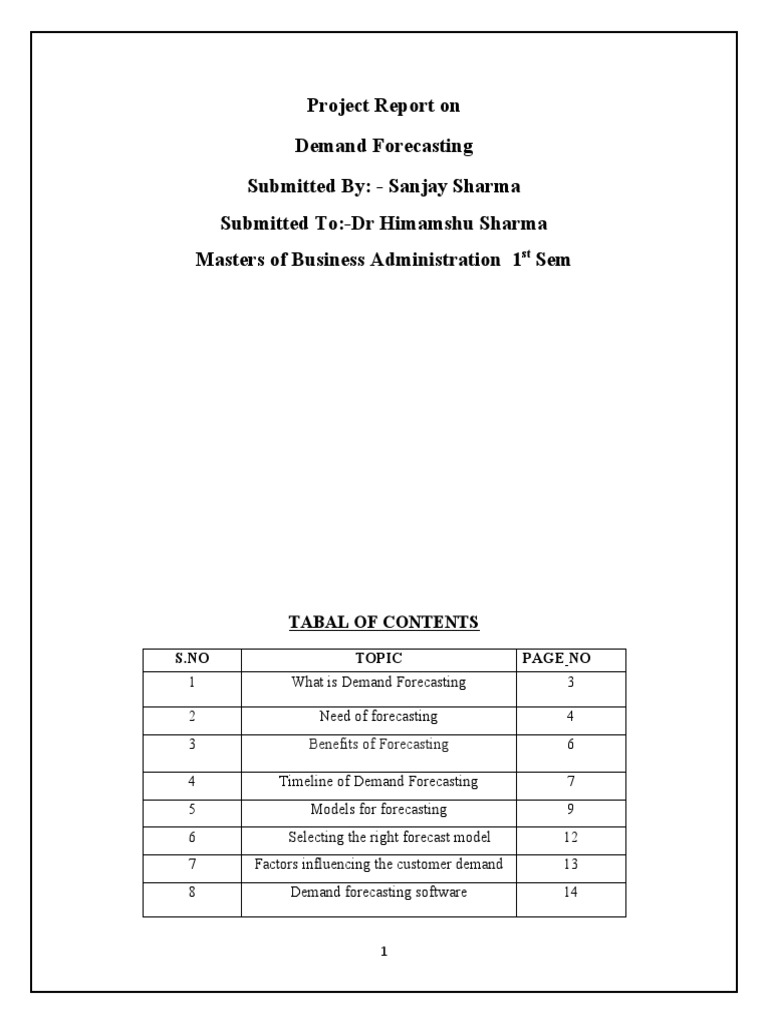 Operations of Management - Demand Forecasting | PDF | Forecasting ... Operations of Management - Demand Forecasting | PDF | Forecasting ...