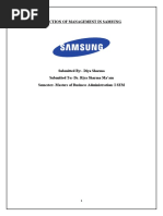 Organisational Structure and Leadership Style of Samsung | PDF ...