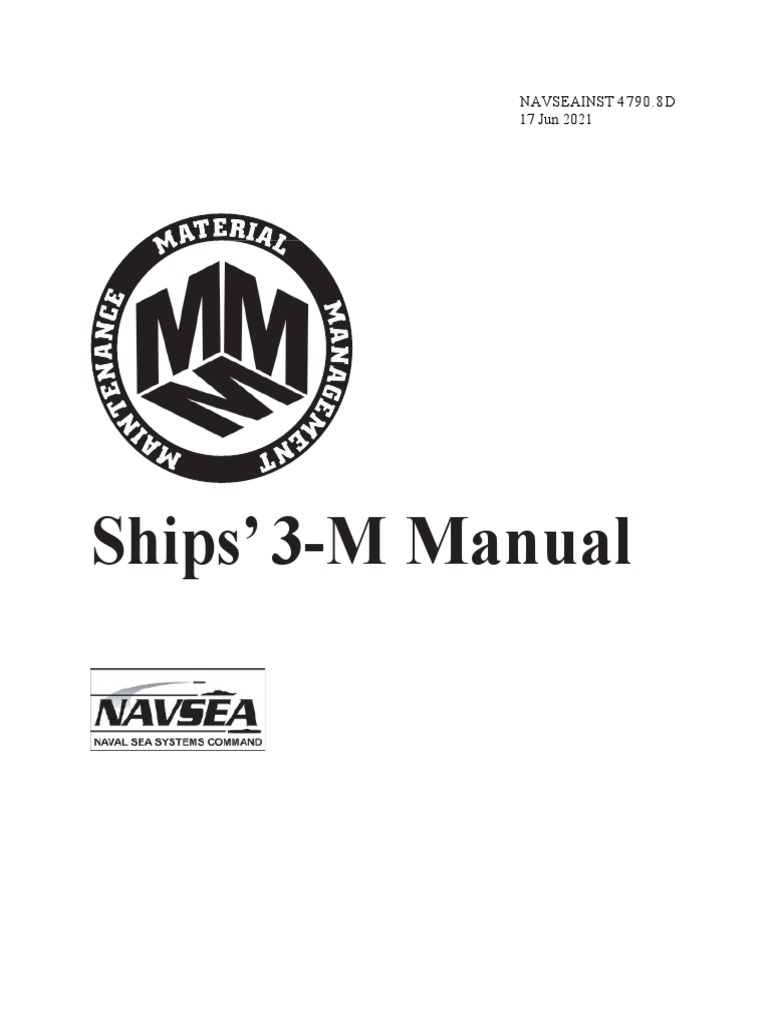 Ships' 3-M Manual 2021 | PDF | United States Navy | Ships