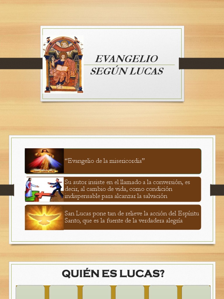 Evangelio de San Lucas PDF | PDF