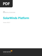 SolarWinds Platform Installation Guide | PDF | Microsoft Sql Server ...