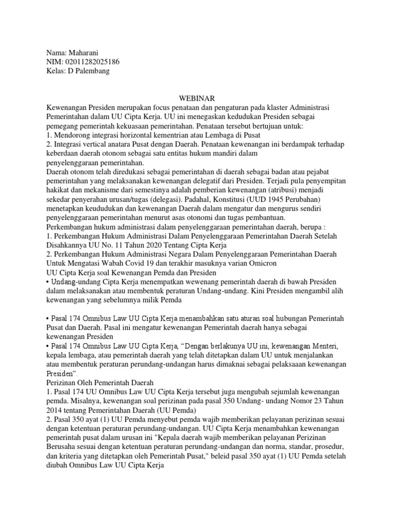 Resume Webinar | PDF