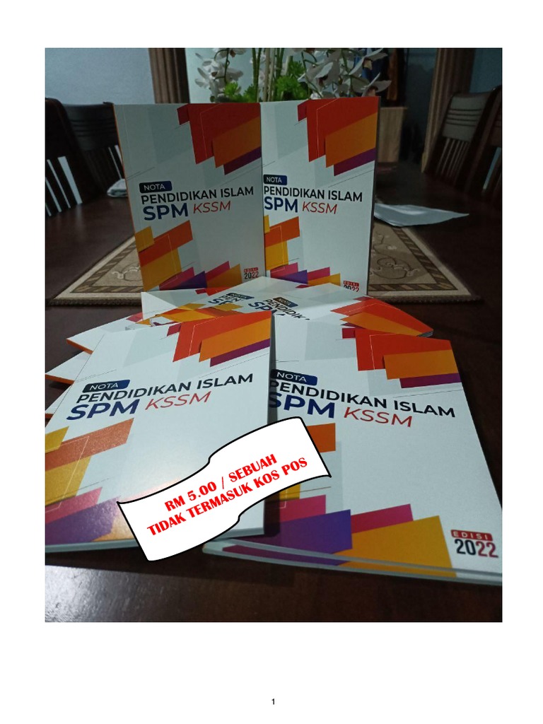 NOTA P. ISLAM SPM KSSM (ANYFLIP) | PDF