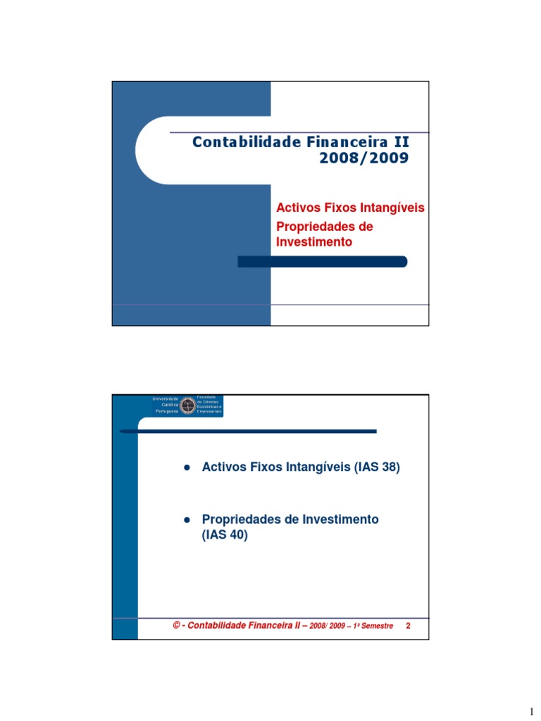 12 Activos Fixos Intangíveis e PI | PDF | Patrimônio de marca ...