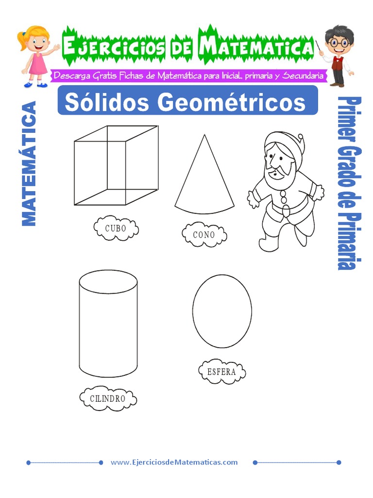 Solidos Geometricos para Primero de Primaria | PDF