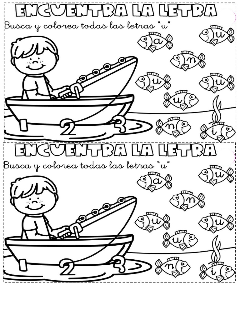 La Pesca de Las Vocales | PDF
