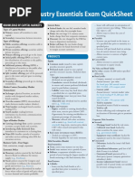 Series 7 Options Quicksheet | PDF