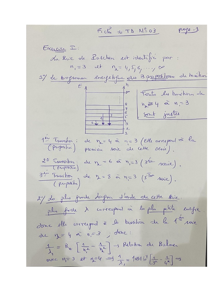 Corrigé Fiche TD N°3 Structure 2021-2022 | PDF